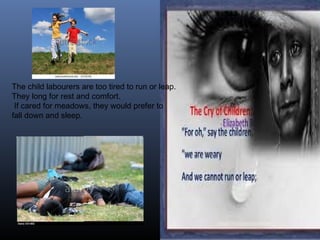 THE CRY OF THE CHILDREN | PPT