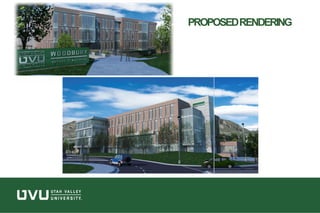Utah Valley University New Business School Building | PPTX