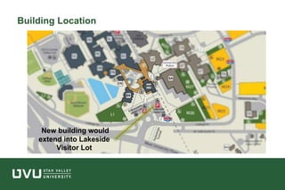 Utah Valley University Campus Map