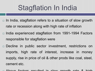 5. concept of inflation & stagflation | PPT