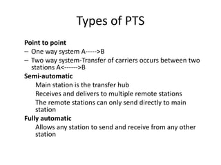 PNEUMATIC TUBE SYSTEM | PPTX