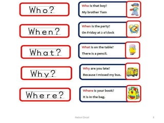 questions words. spelling | PPT