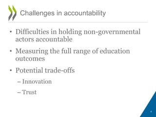 Making Accountability work in Education | PPT