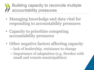 Making Accountability work in Education | PPT