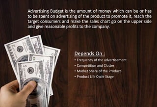 Advertising Budgeting: Appropriation & Allocation | PPTX