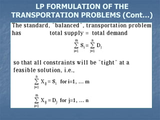 5. transportation problems | PDF
