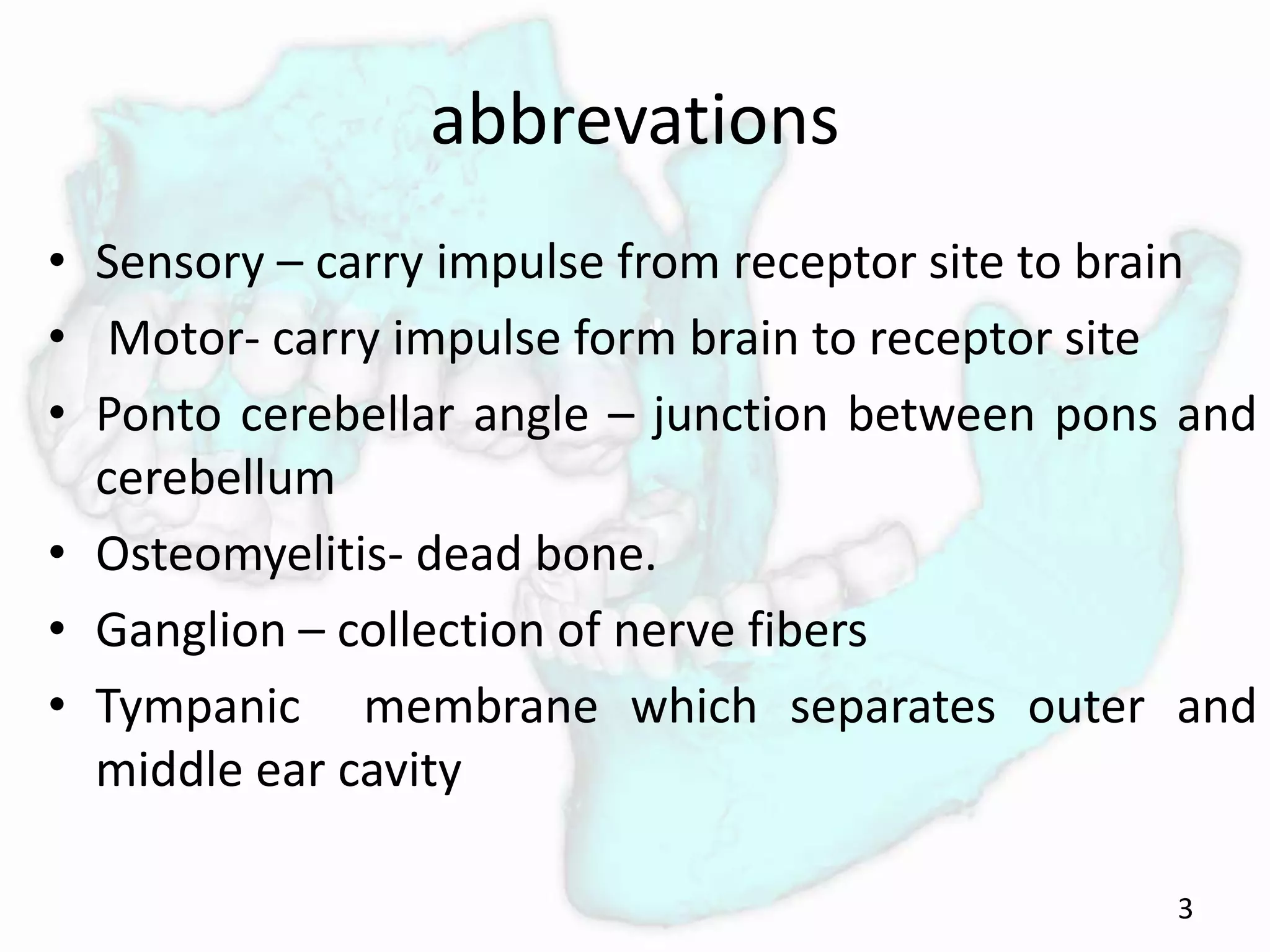 5.osteology of maxilla and mandible, facial nerve | PPTX