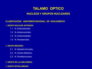 Anatomía y Fisiología del Tálamo Óptico - AVC | PPTX