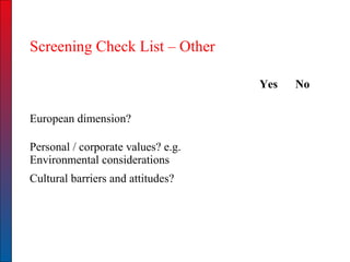 5.opportunity recognition and_the_screening_process | PPT