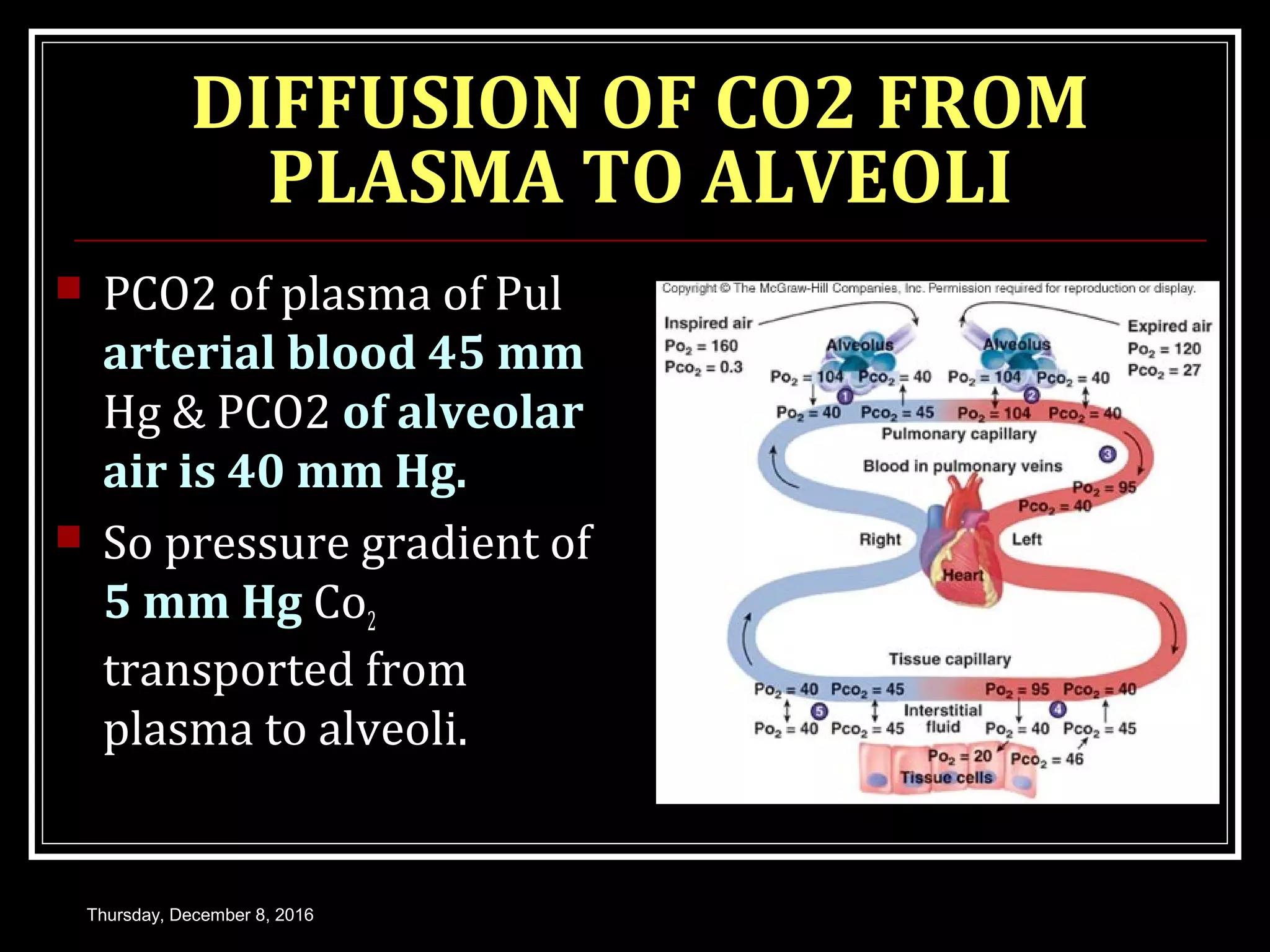 TRANSPORT OF CARBON DIOXIDE | PPT