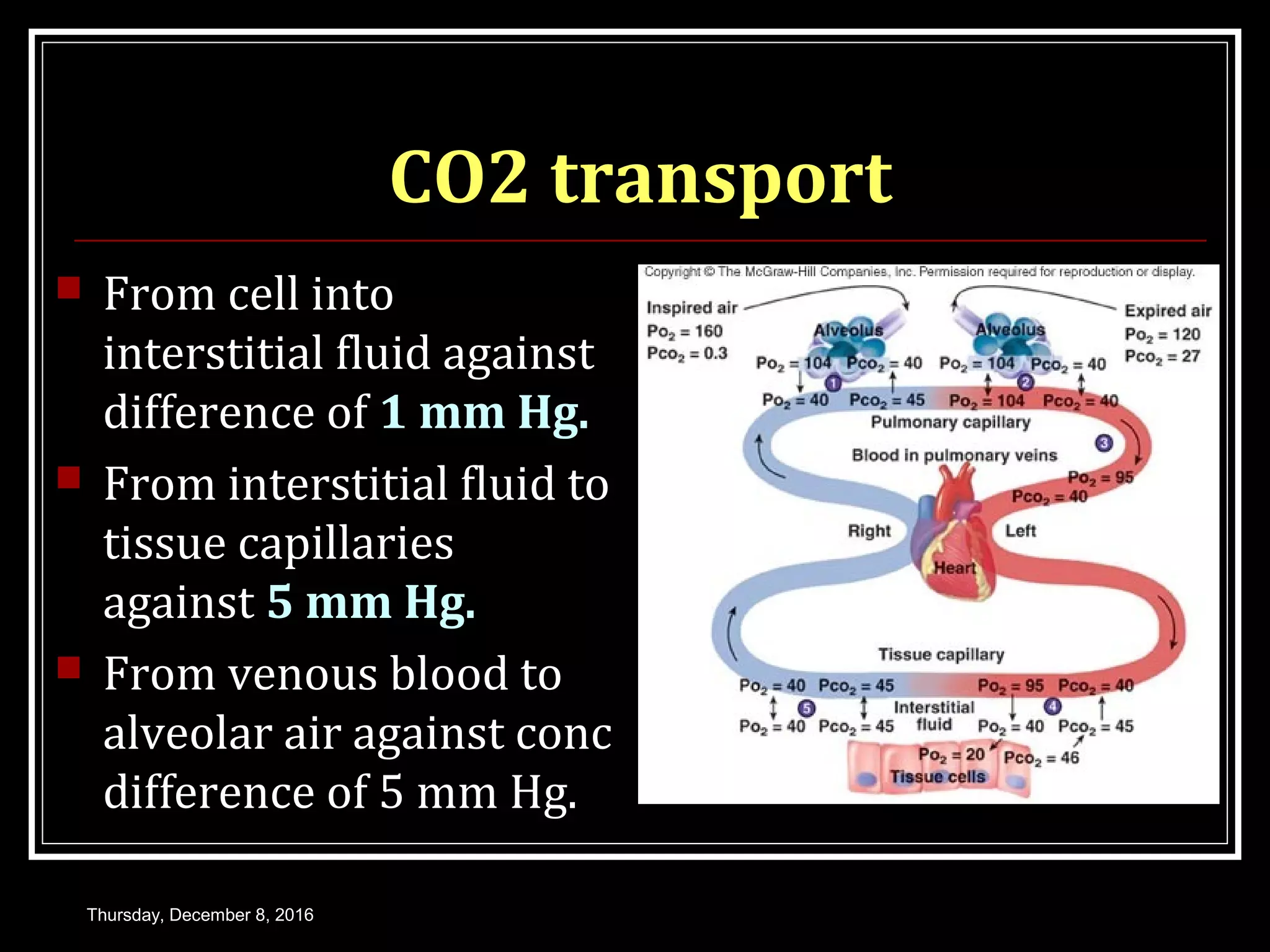TRANSPORT OF CARBON DIOXIDE | PPT