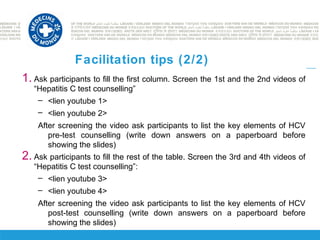 5. hcv test counselling final | PPT | Infectious Diseases | Diseases ...