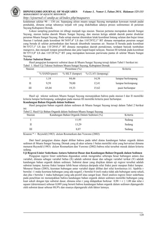 studi makrobentos | PDF