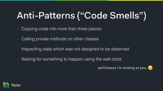 Software Engineering Best Practices @ Nylas | PPT
