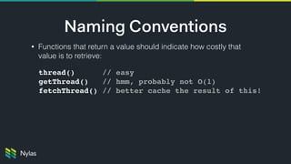 Software Engineering Best Practices @ Nylas | PPT