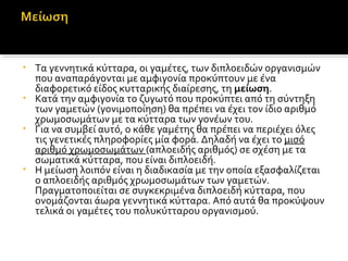 Κυτταρική Διαίρεση | PPT