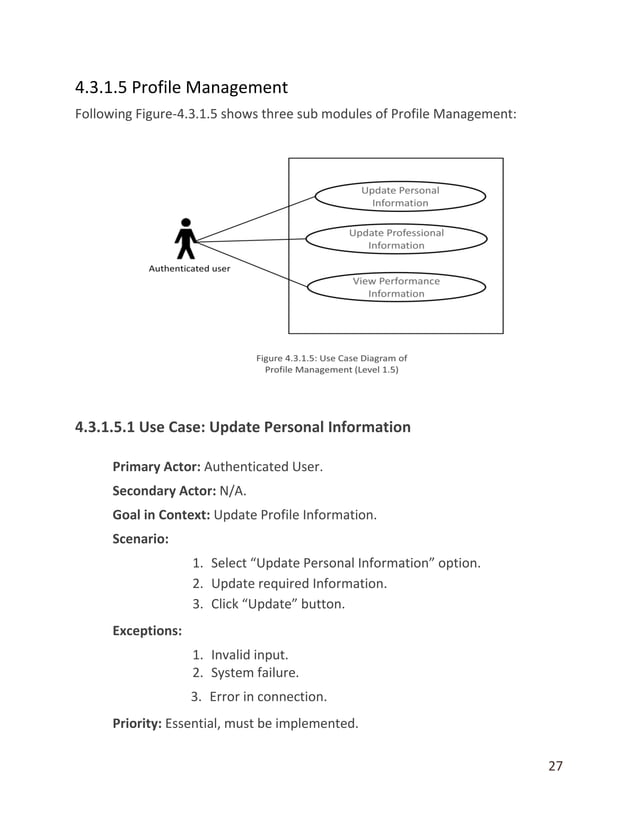 Software Project Management: Software Requirement Specification | PDF | Databases | Computer ...