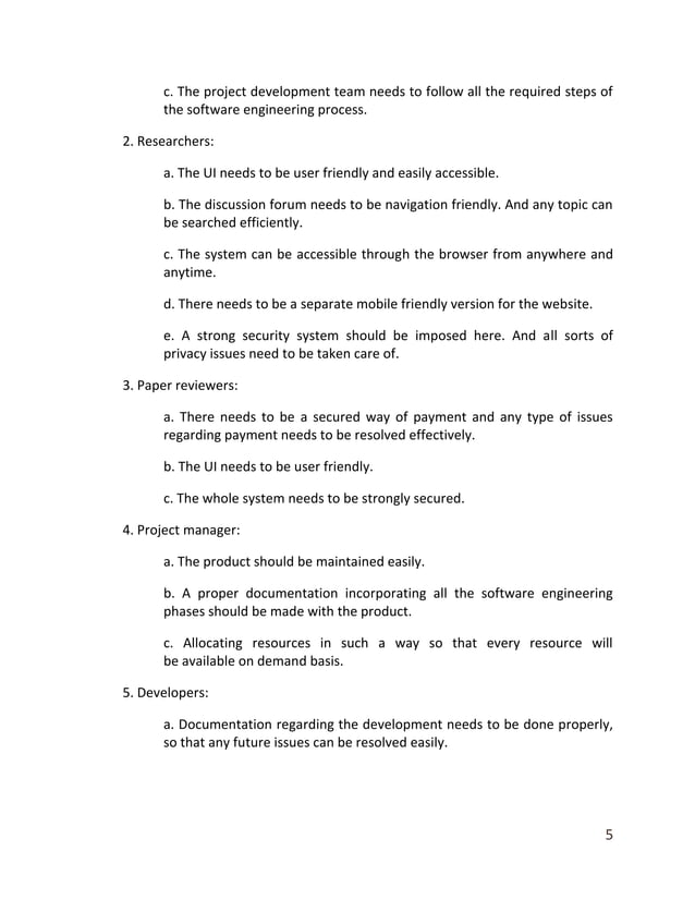 Software Project Management: Software Requirement Specification | PDF | Databases | Computer ...