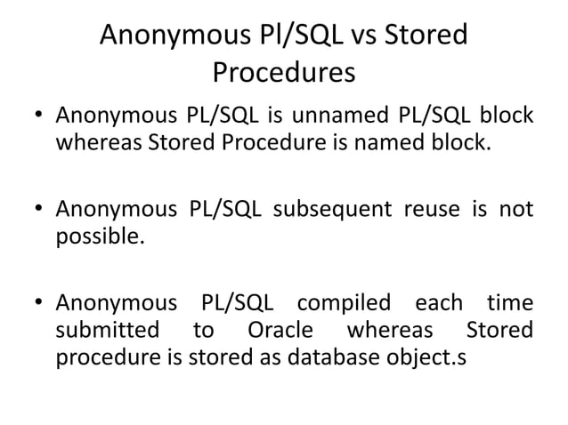 5 Stored Procedure And Functions Pptx Databases Computer Software And Applications