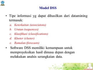 5. hapzi ali, sistem pendukung keputusan (decision support system), dss ...