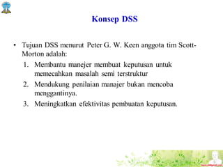 5. hapzi ali, sistem pendukung keputusan (decision support system), dss ...