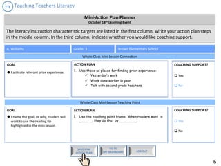 5. move learning into classrooms | PPT