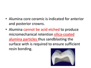 polycrystalline dental ceramics | PPTX
