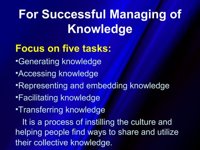 Organizational Development (OD)_Knowledge Management & Learning ...