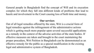 Property lawyer in bangladesh | PPTX