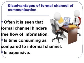 5.formal channel(network) of communication | PPT