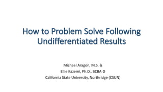 Problem Solving Module (Part 1 of 3) | PPT