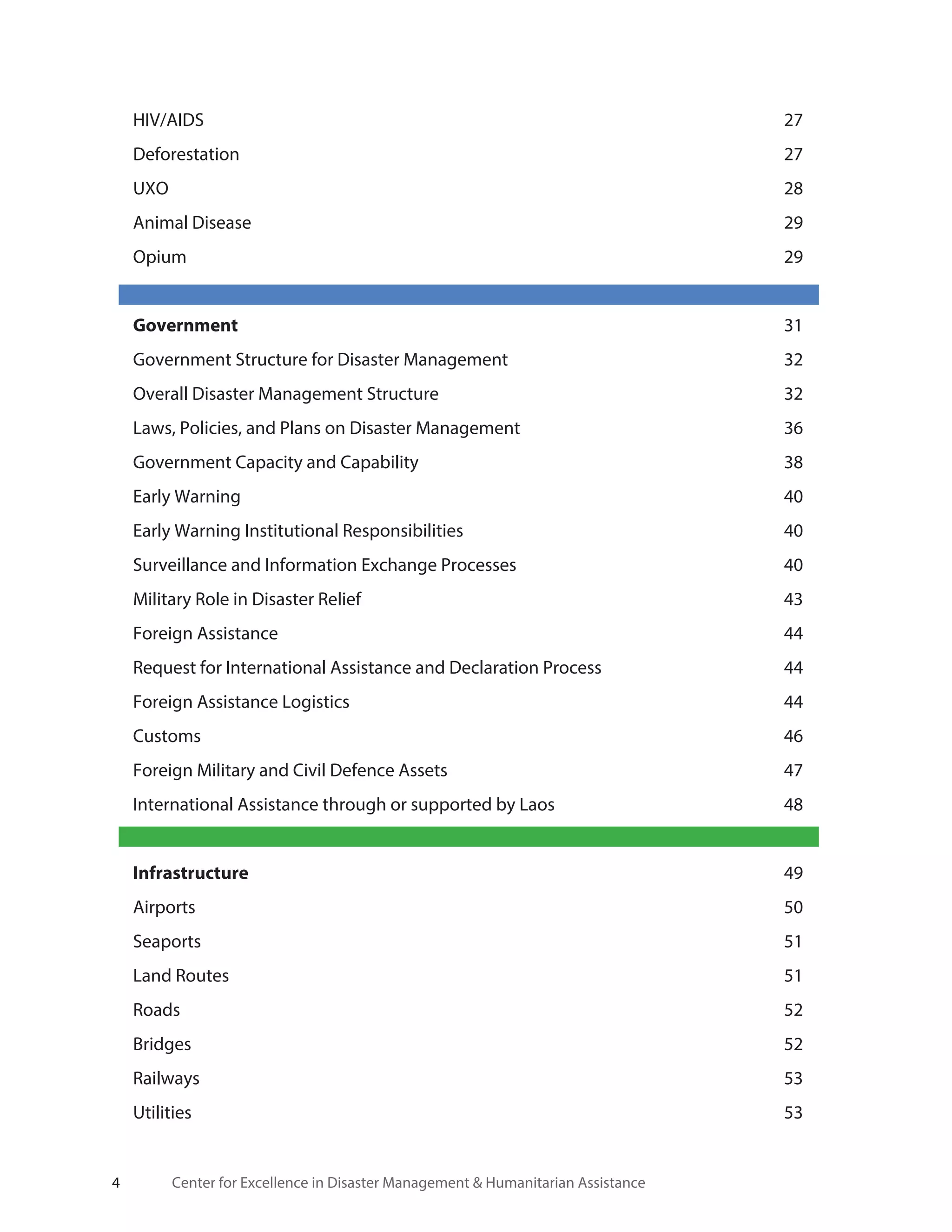 Lao pdr disaster management reference handbook | PDF