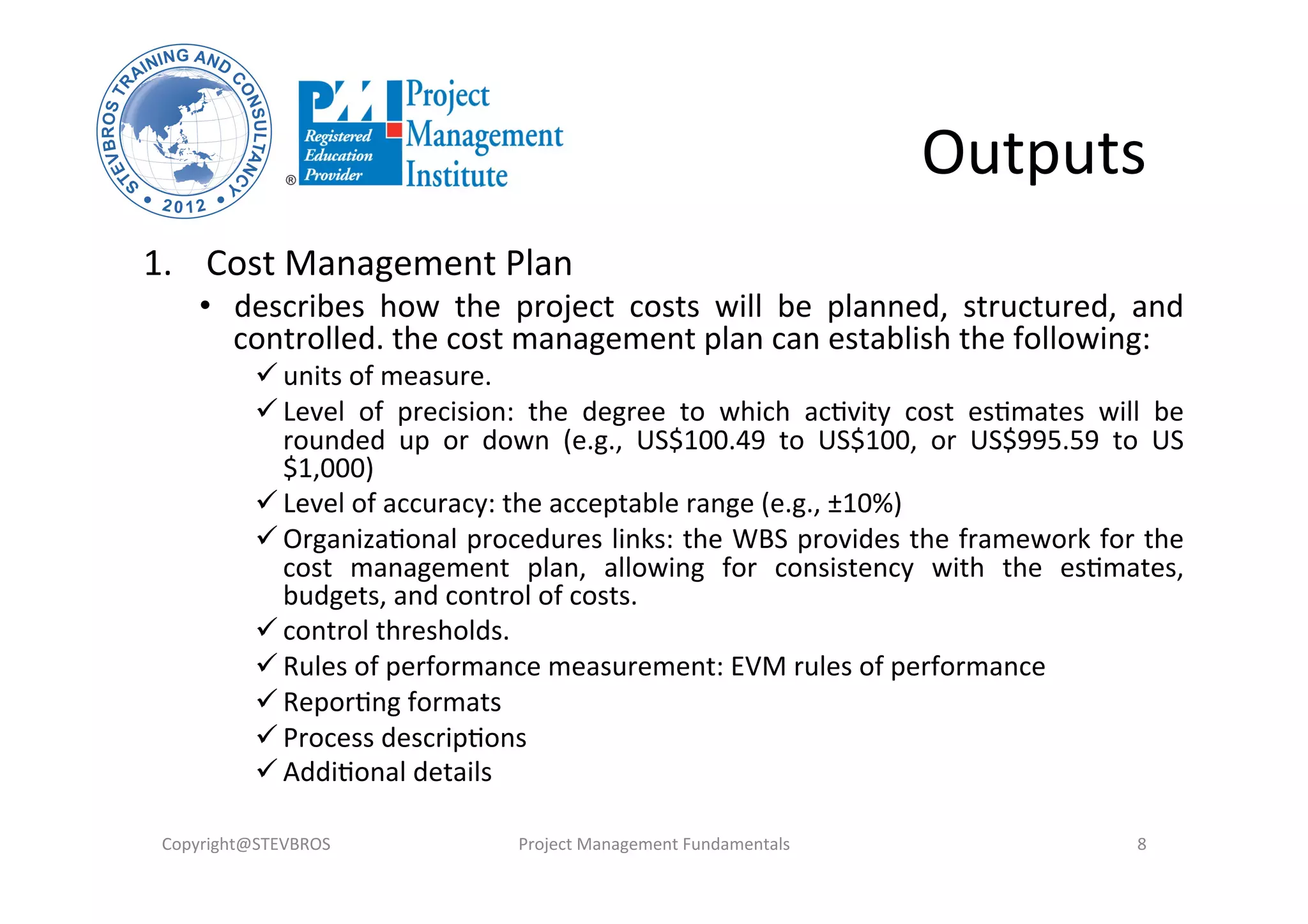 Project Cost Management | PDF