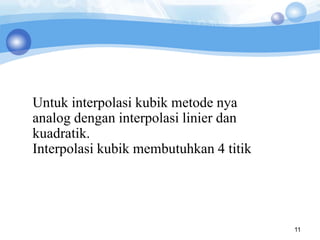5. interpolasi polynomial (metode langsung) | PPT