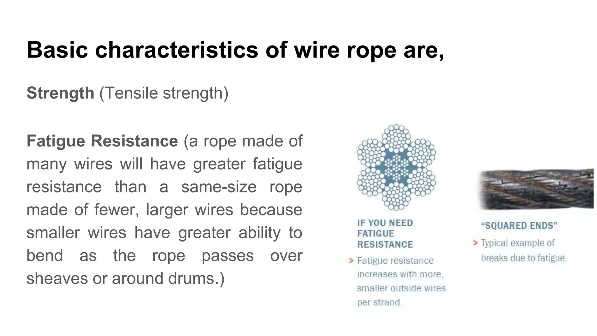5. wire rope and sample problem | PPTX