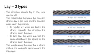 5. wire rope and sample problem | PPTX