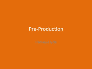 5. Visual Pre Production | PPTX | Desktop Publishing | Computer ...