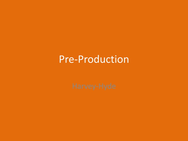 5. Visual Pre Production | PPTX | Desktop Publishing | Computer ...