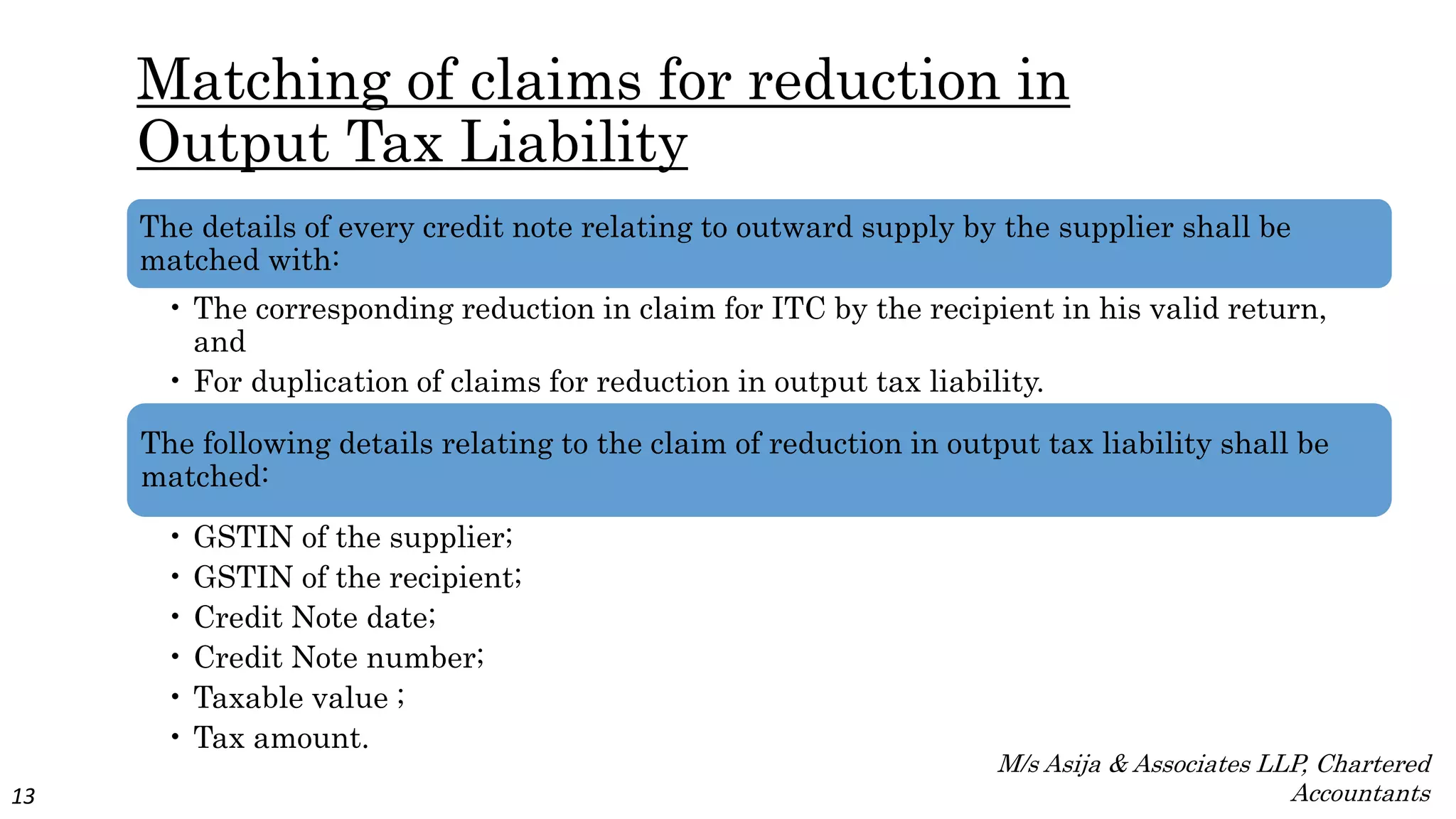 Overview of filing return under GST | PPT