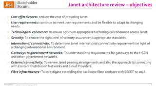Janet in a changing world | PPTX