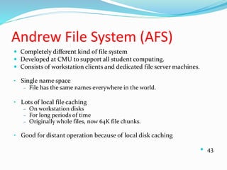 5.distributed file systems | PPT