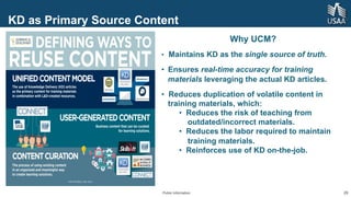 UNIFIED CONTENT AT USAA | PDF