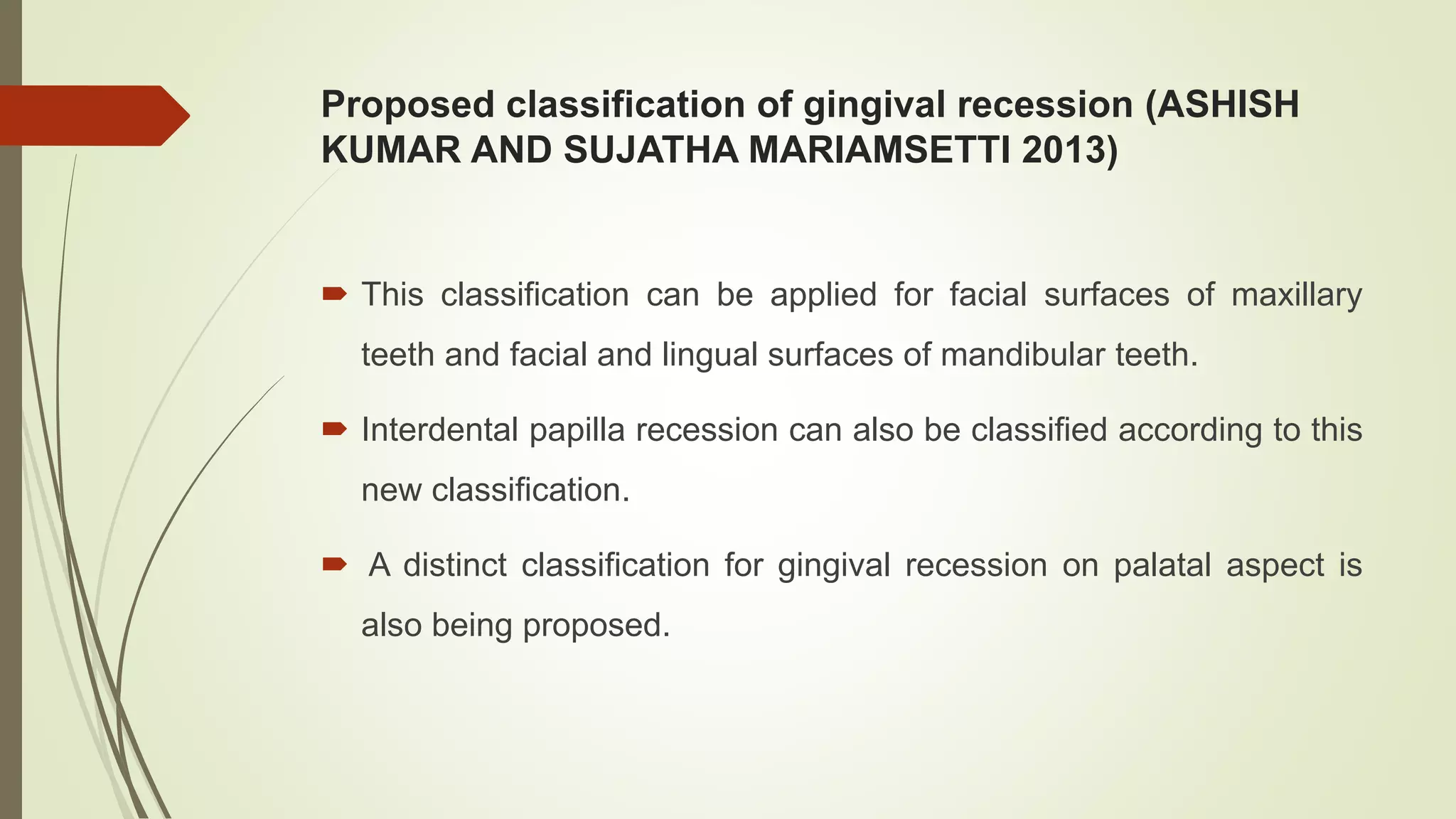 5.gingival recession seminar | PPTX