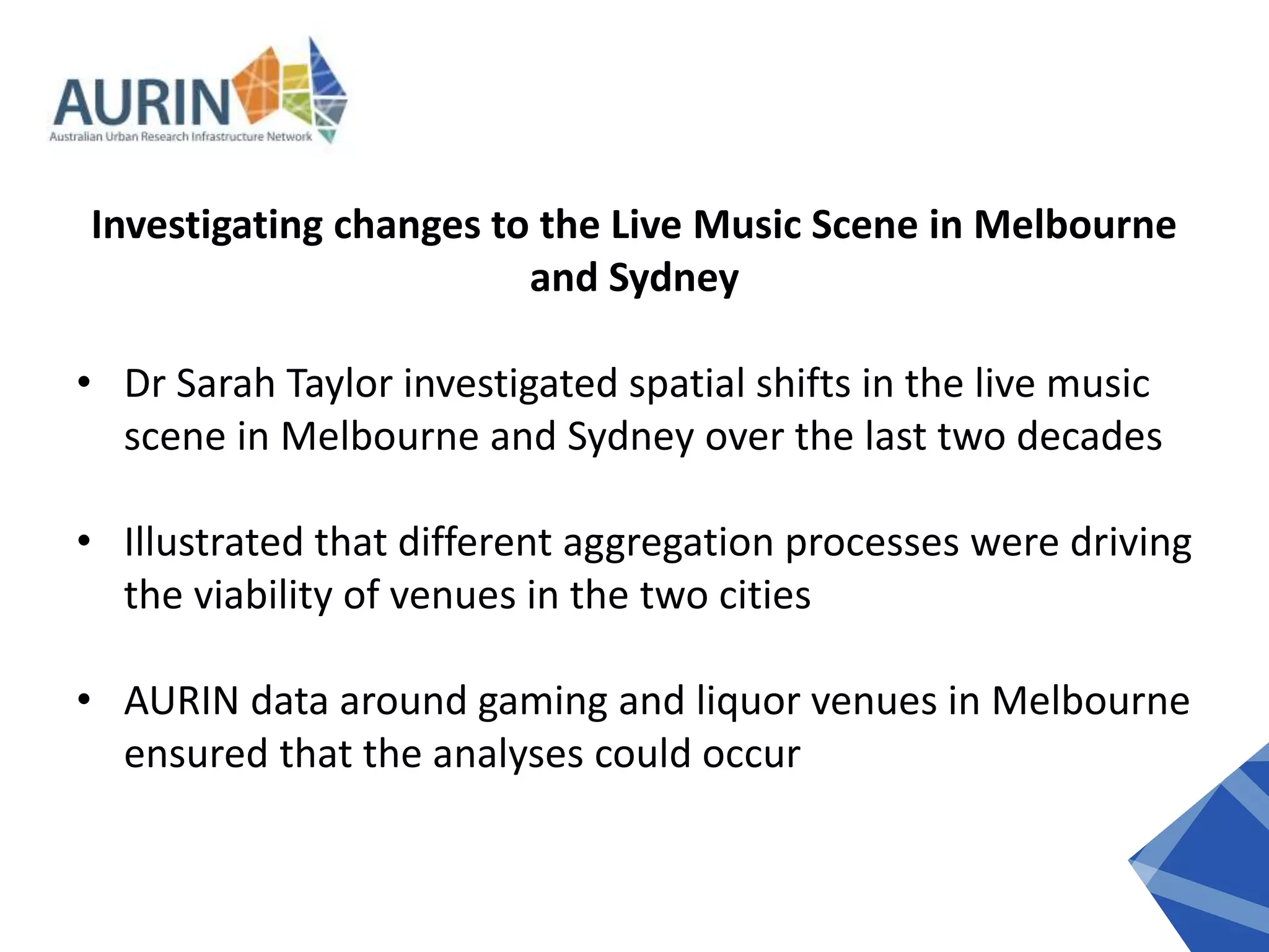 AURIN - Overview | PPTX