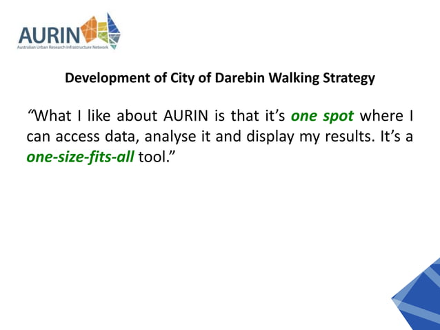 AURIN - Overview | PPTX