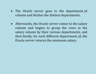 5. Group Functions | PDF