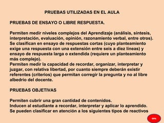 Instrumentos de Evaluación | PPT