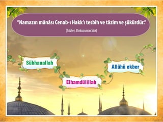 Namazın Önemi (Dini Sunumlar - Ayet / Hadis / Risale-i Nur) | PPTX