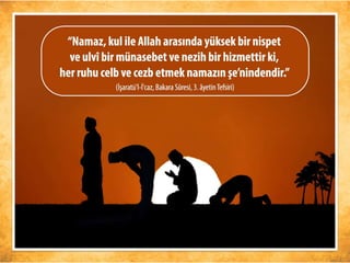 Namazın Önemi (Dini Sunumlar - Ayet / Hadis / Risale-i Nur) | PPTX