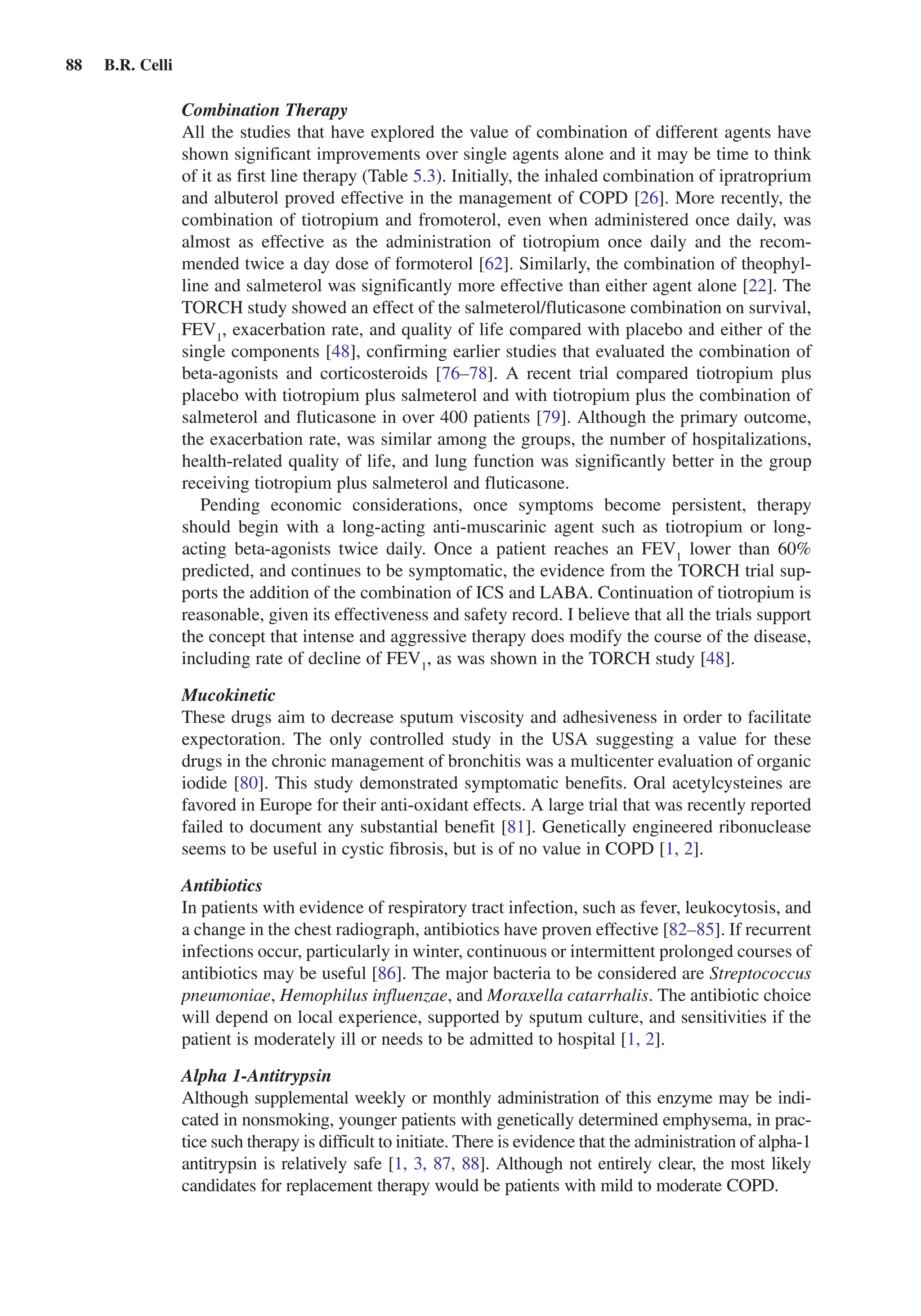 MANAGEMENT GUIDELINES FOR CHRONIC OBTRUCTIVE PULMONARY DISEASE | PDF